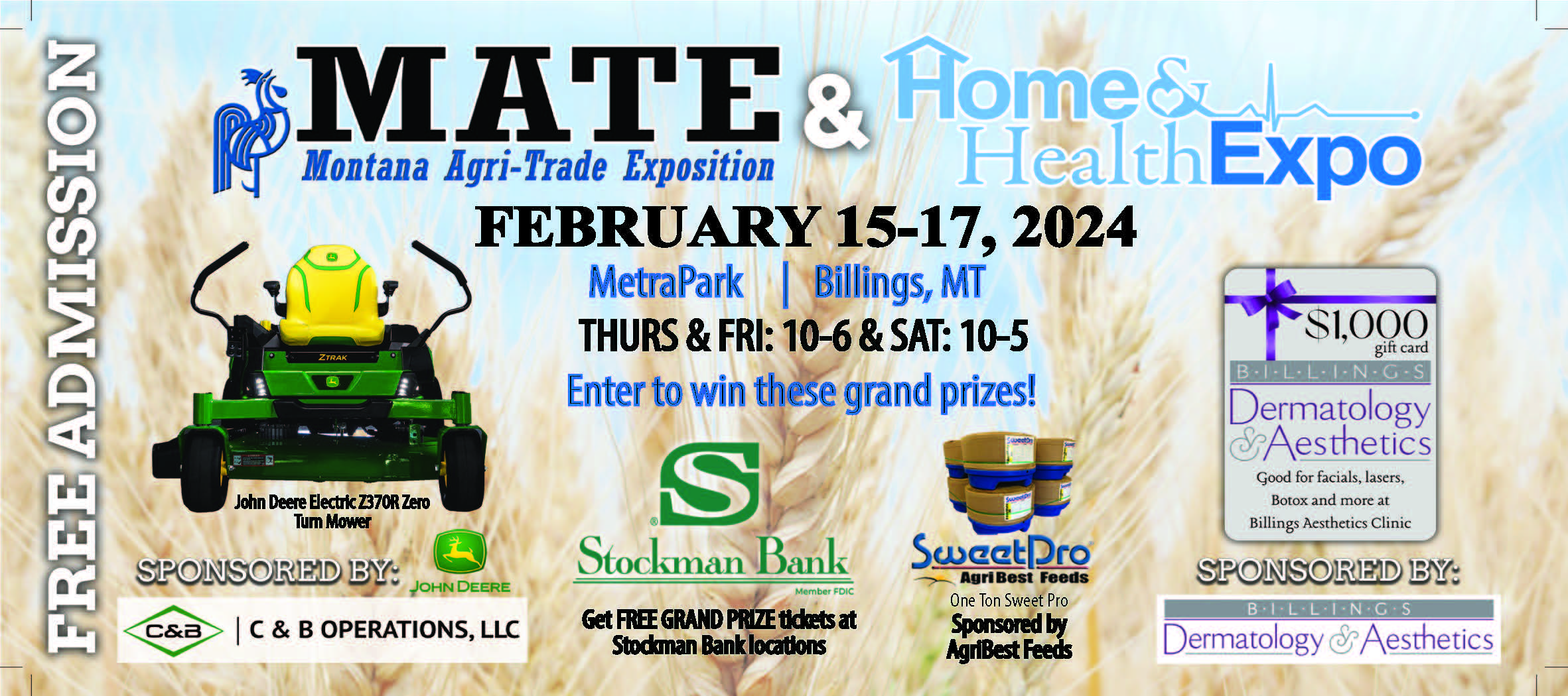 Ticket | MATE Show | Home & Health Expo